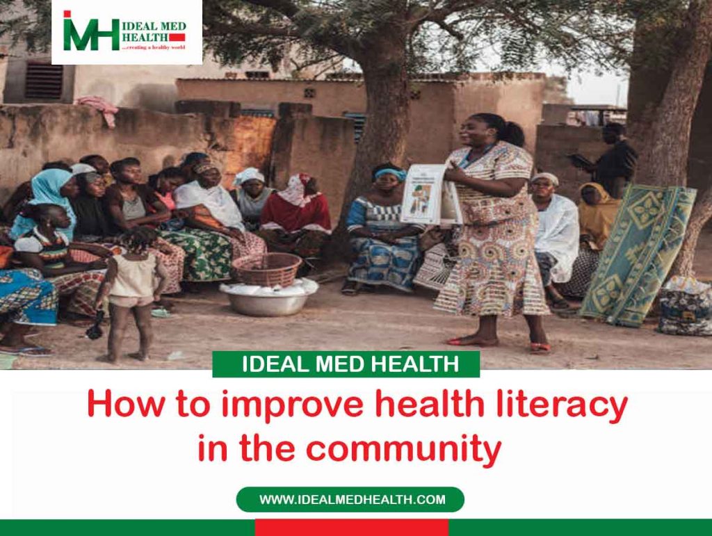How to improve health literacy in the community - idealmedhealth